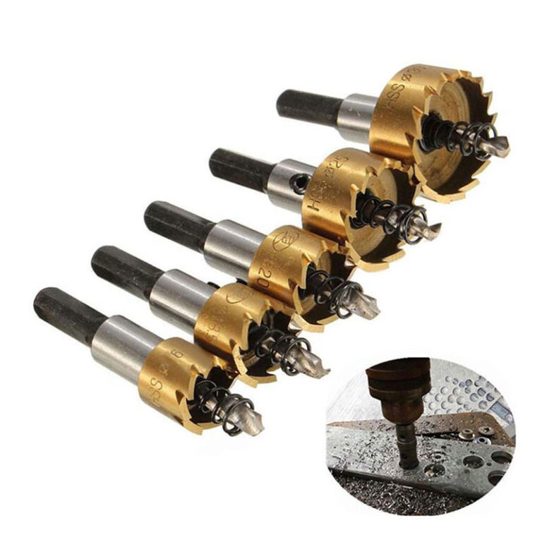 Taffware Mata Bor Carbide Tip Wood Metal Hole Cut 5 PCS - EPC-PIT-20P ...